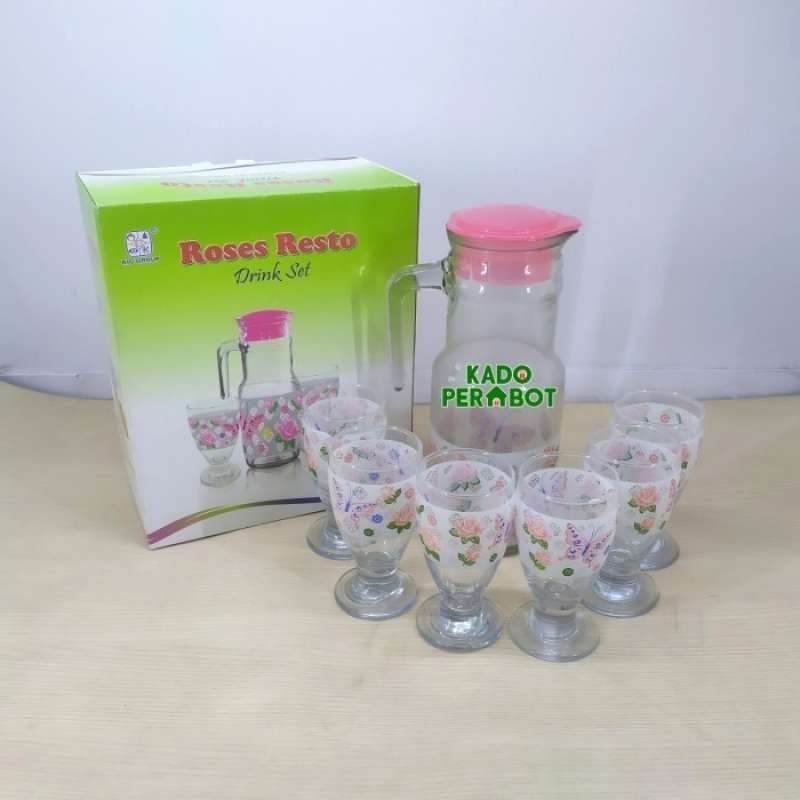 Jual Teko Kaca 1 Set Gelas Original Murah - Harga Diskon Juli 2024 ...