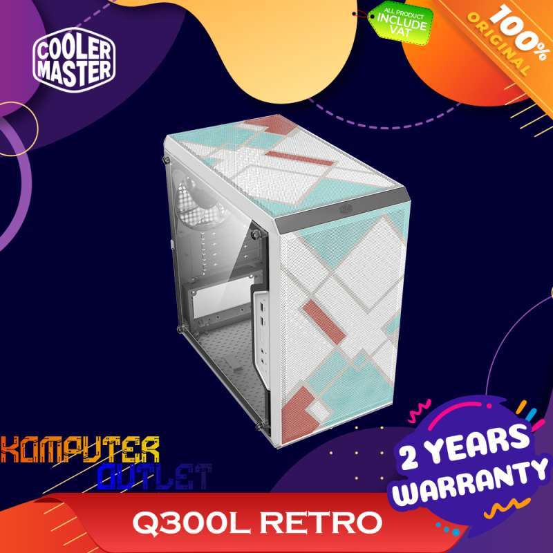Jual Cooler Master Casing Masterbox Q300l Retro Di Seller ...