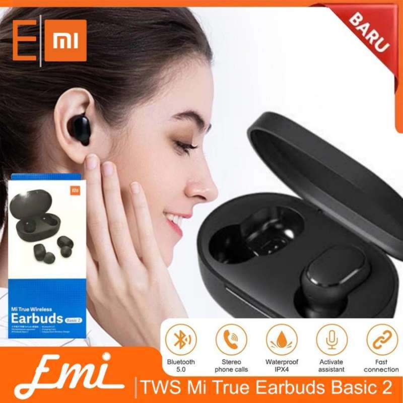 Jual Mi true Wireless Earbuds Basic 2 Airdots Global Version di Seller Emilab Indonesia Official ...