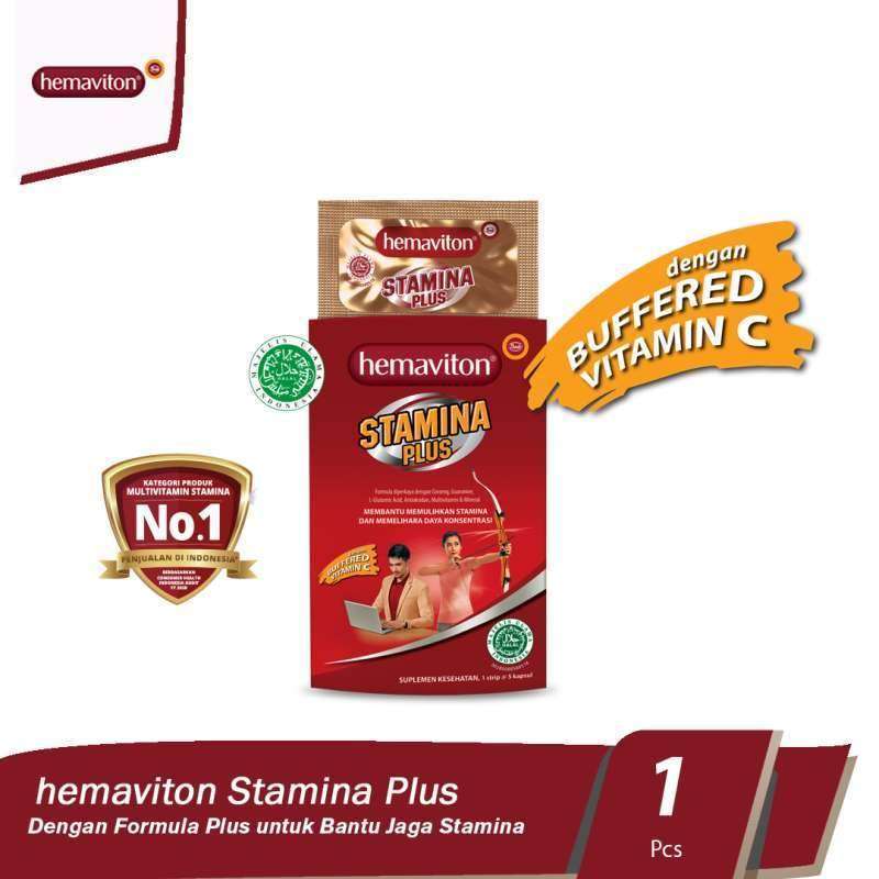 Promo HEMAVITON STAMINA PLUS/CAPS 1 Strip Diskon 23% di Seller Blibli ...