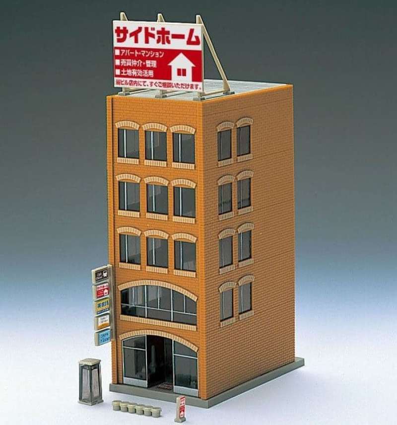 Jual Tomytec Tomix 4244 Small Size Office Building N Scale 1/150 FREE ...