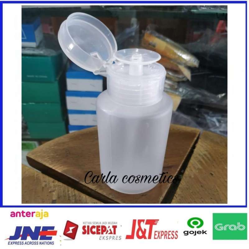 Jual botol kosong/ botol pump untuk aceton atau buat pembersih kuku art ...