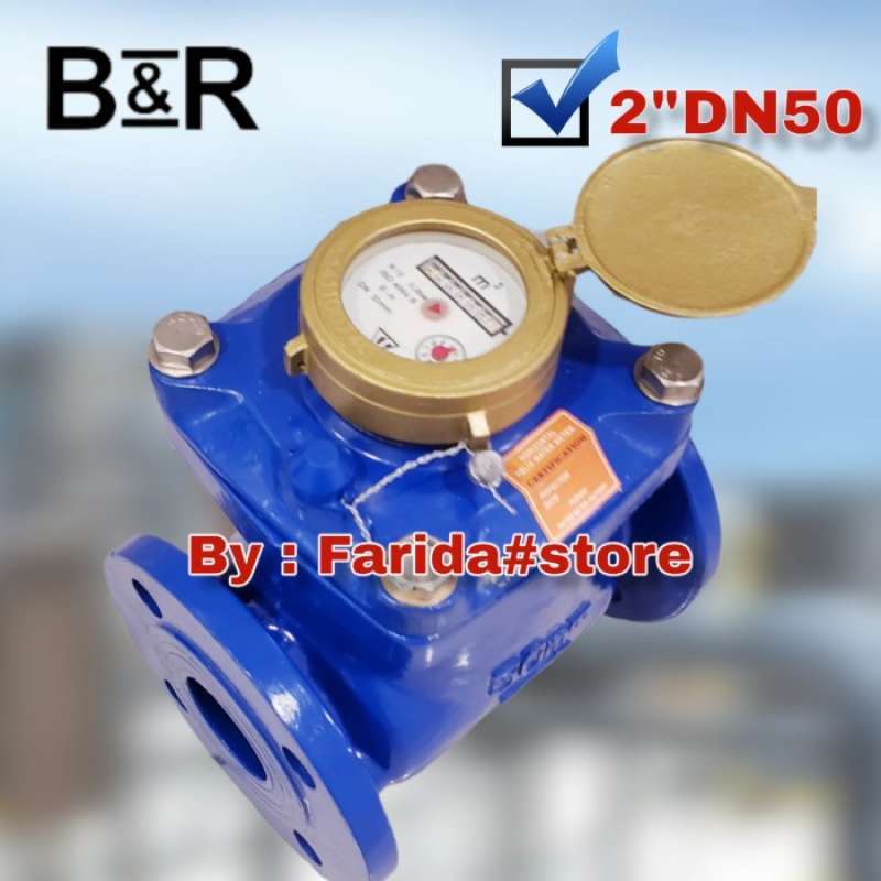 Promo WATER METER/METERAN AIR BR 2 INCH DN50 - FLOW METER BR 2 INCH ...