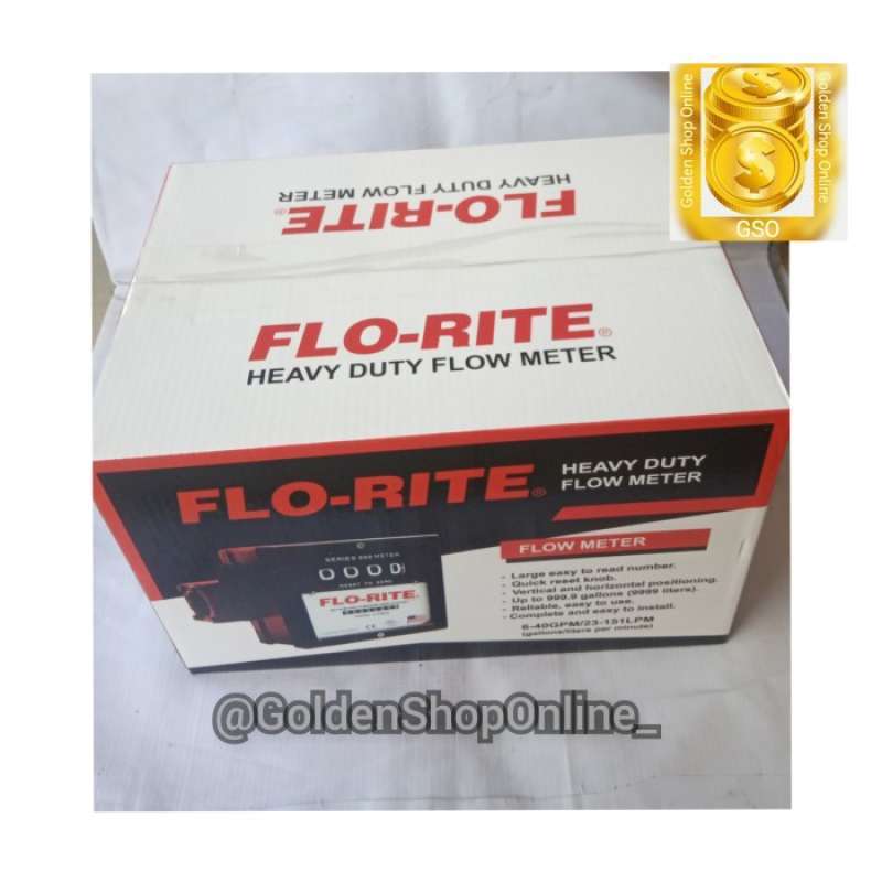 Promo Flow Meter merk Flo Rite ukuran 1 1/2 Ã— 4 digit Diskon 4% di ...