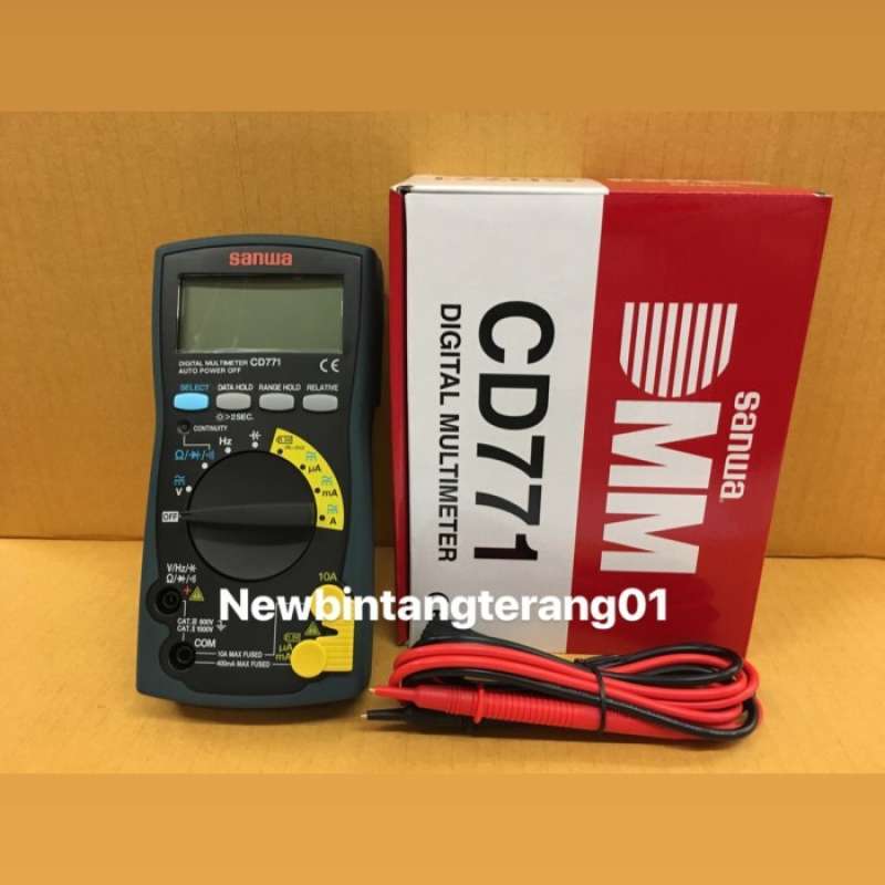 Promo Digital multimeter sanwa CD771 Diskon 5% di Seller Taylaa Shop ...