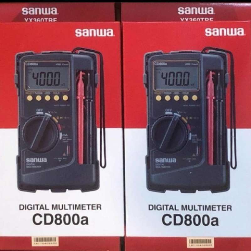 Jual multitester digital sanwa CD800a / asli/ original. harga. murah di ...