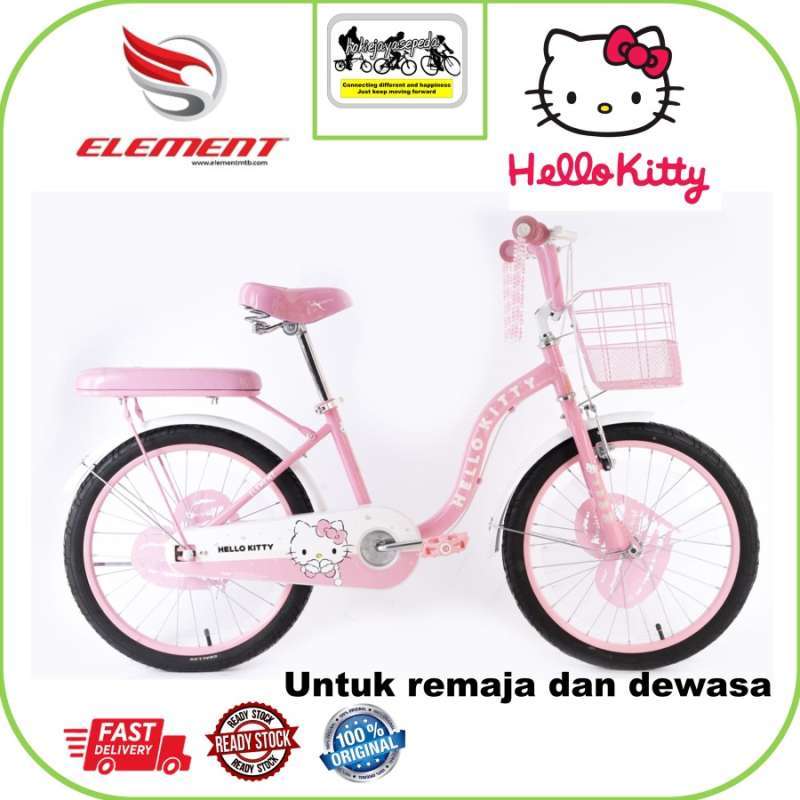 Jual Sepeda anak mini 20 Element Hello Kitty Limited remaja dan dewasa ...