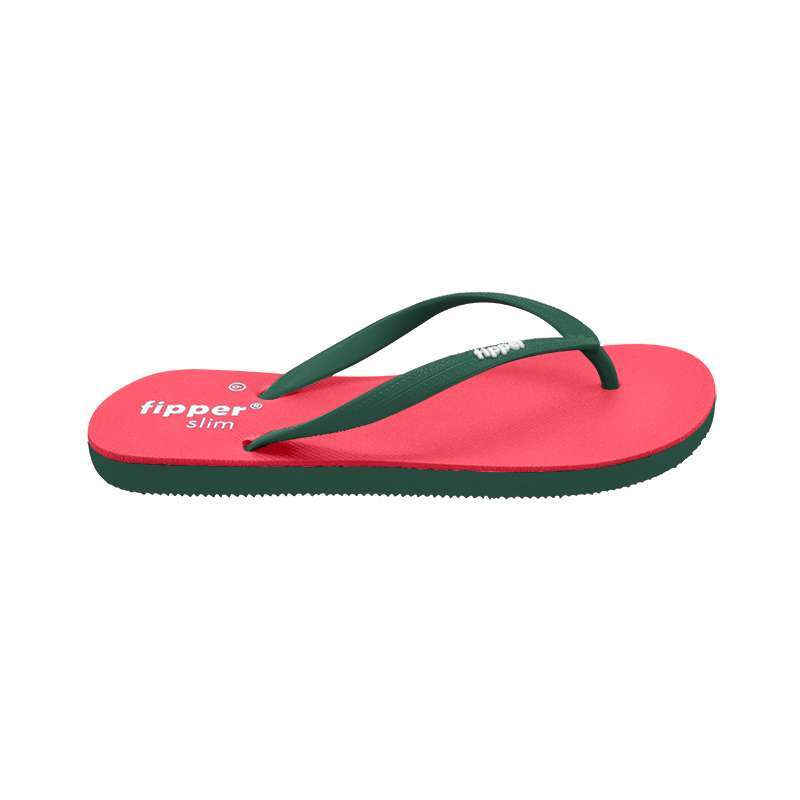 Jual Fipper Slim Pink Punch/green Emerald Sandal Wanita Di Seller Gripp ...