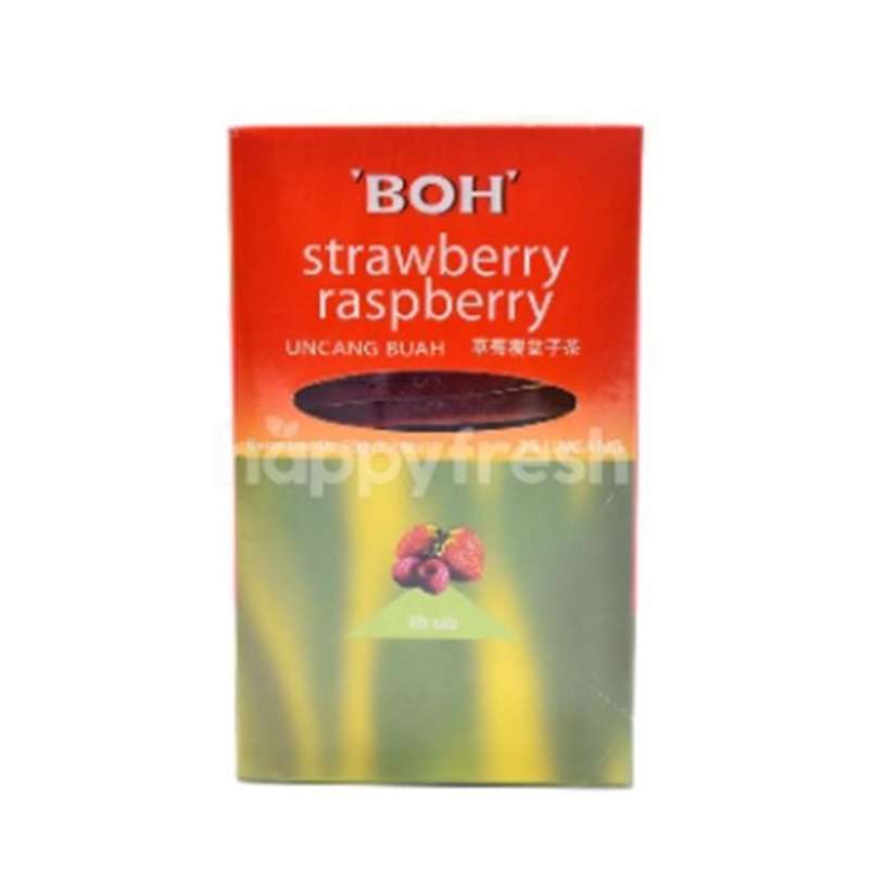 Promo Boh Strawberry Raspberry Tea 25sx2g Diskon 1% Di Seller Bisquitto ...