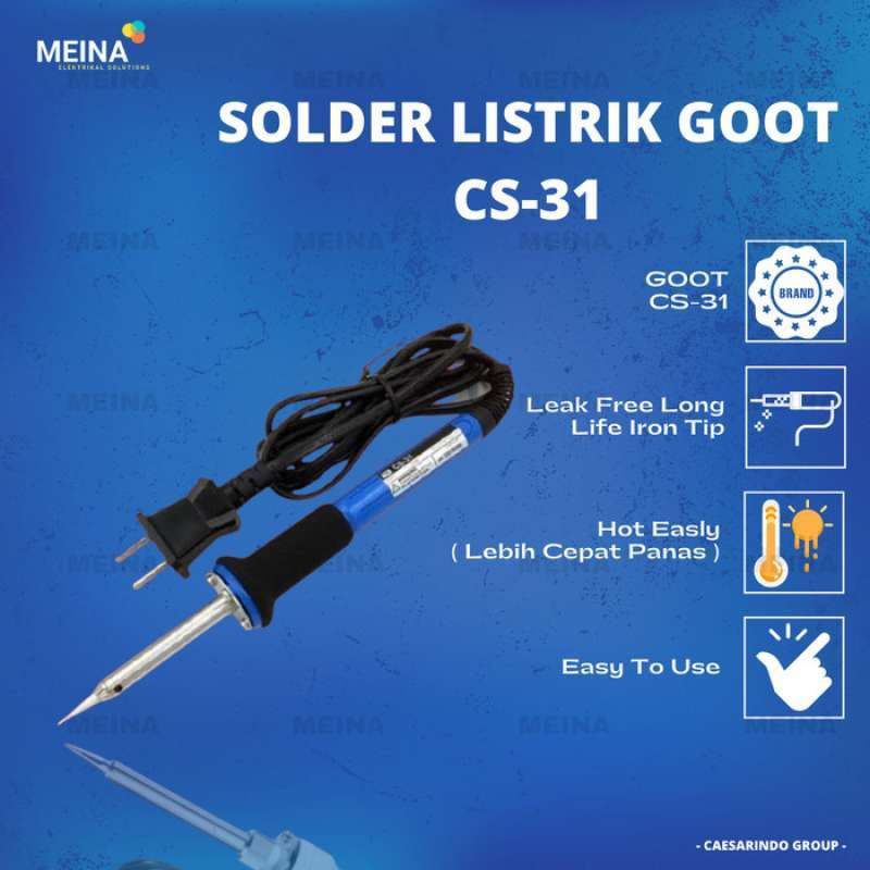 Jual Goot Cs-31 Ori Original Solder Listrik Soldering Tangan / Iron ...