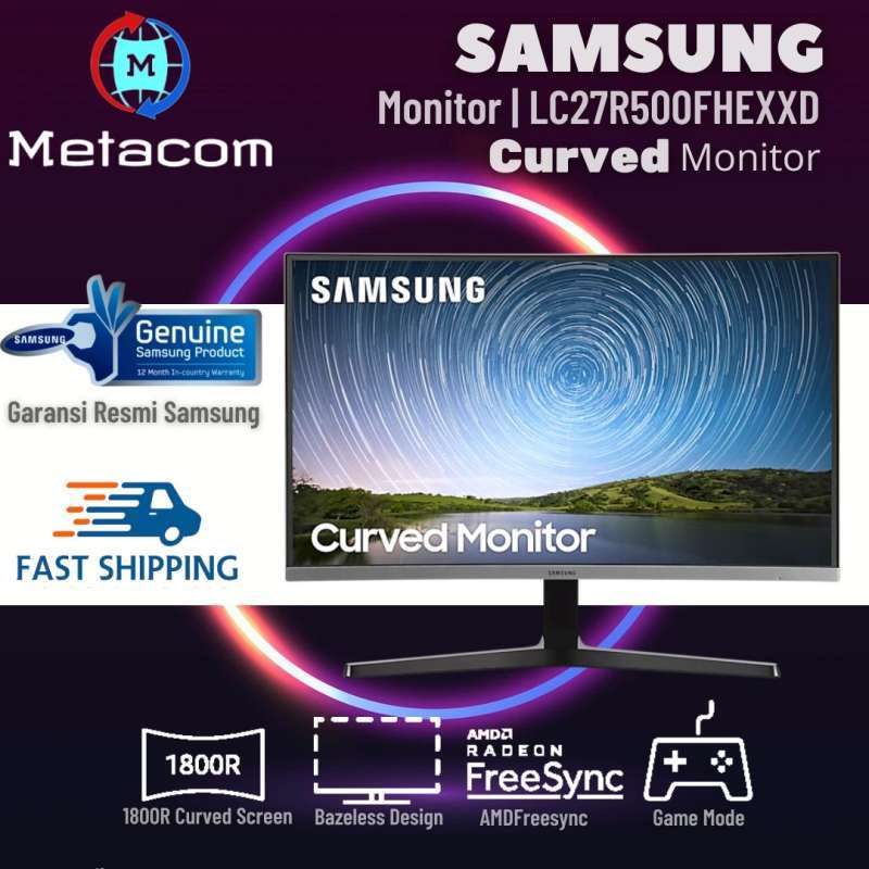Jual Monitor Samsung C27R500FHE / C27R500 27 FHD LED Curved Garansi ...