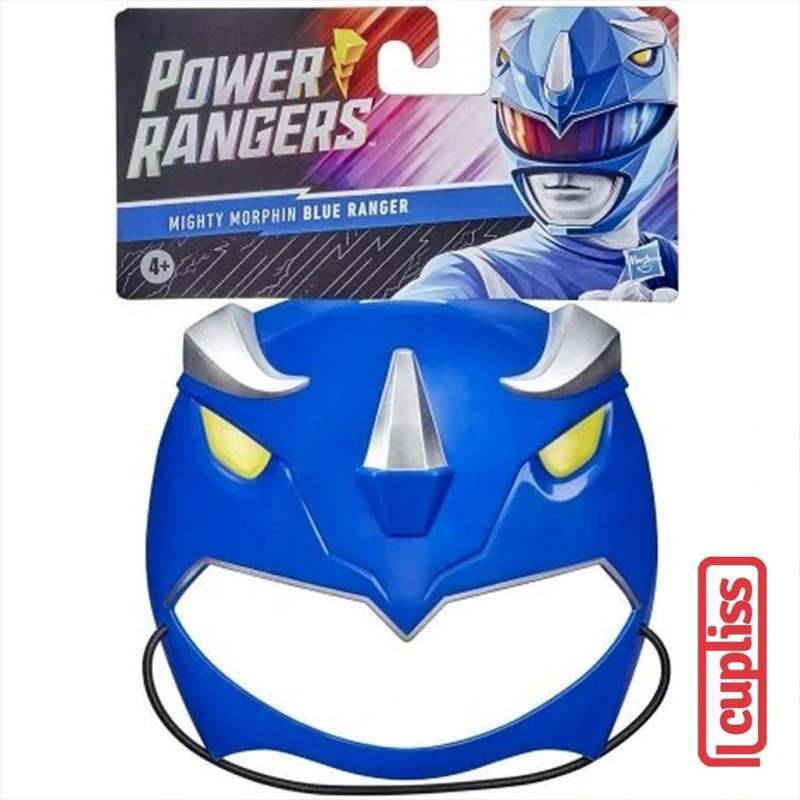 Jual Hasbro Power Rangers E8642 E7706 Blue Ranger Mask Topeng Anak Di ...