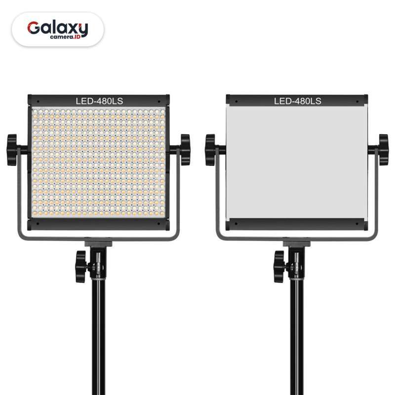 Jual Lampu Studio Led Vlog Gvm Gvm-480ls-b3l - Led Light 480 Led Bi ...