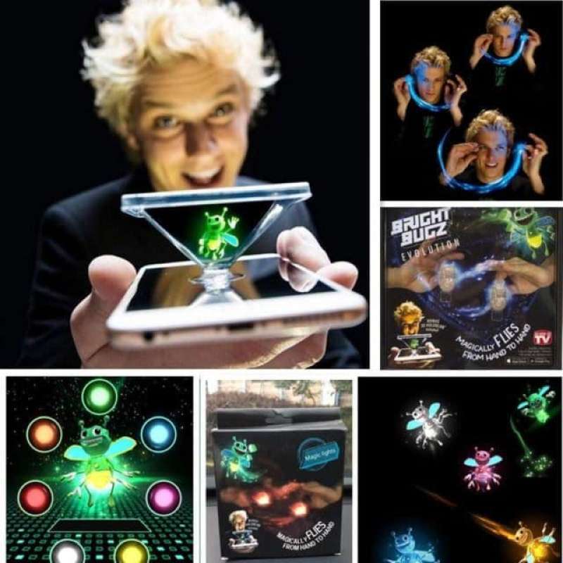 Jual Magic Light 3d Hologram Bright Bugs Magic Flies Magically Flies Di ...