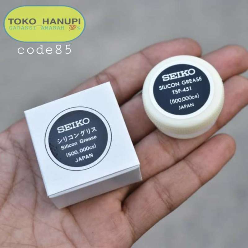 Jual silicone Grease waterproof Seiko TFS 451 pelapis seal jam original ...