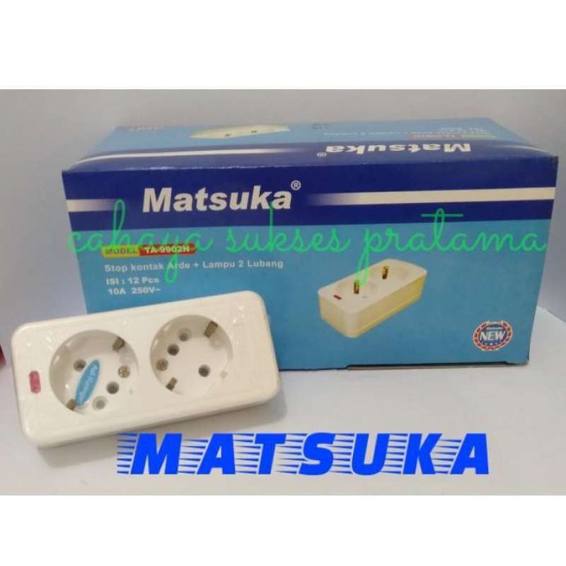 Jual Stop Kontak Matsuka Original Murah - Harga Diskon April 2024 ...