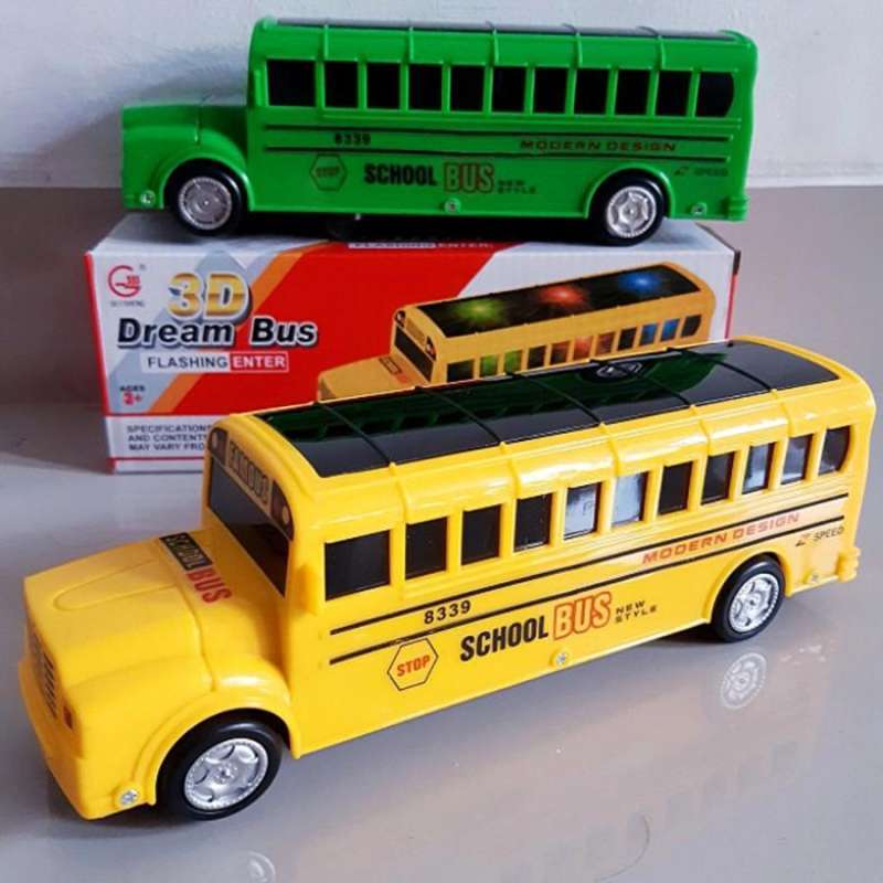 Jual Mainan Bus Sekolah Besar Bump Go Lampu Musik - Mobil Mobilan Batre ...