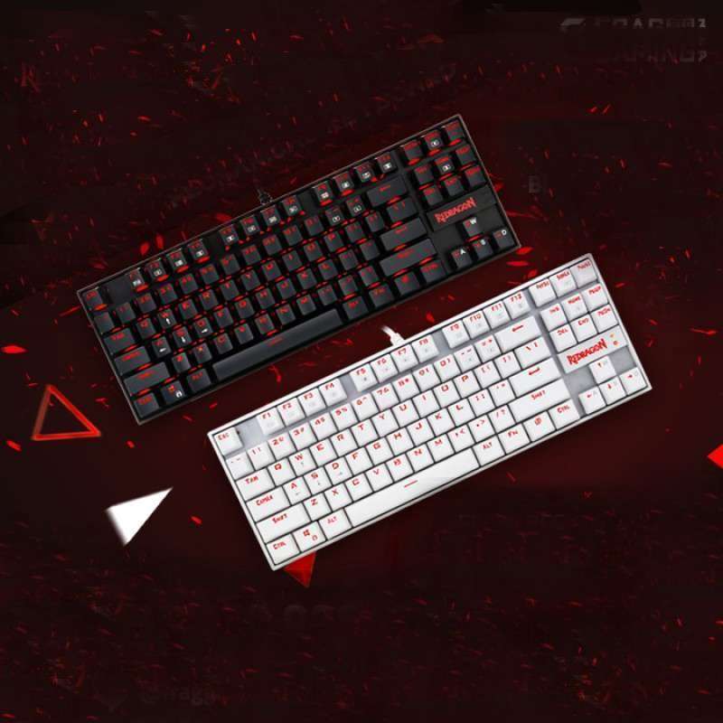 Promo Redragon / Red Dragon Gaming Keyboard Mechanical Kumara - K552 ...