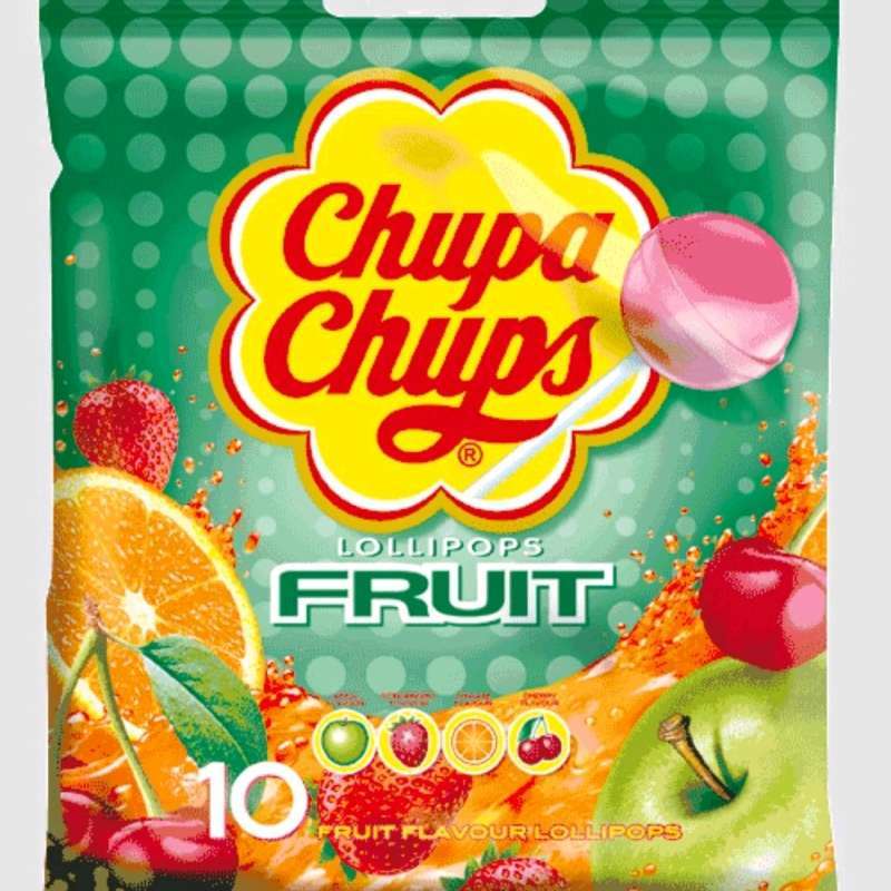 Jual CHUPA CHUPS LOLIPOPS FRUIT ISI 10 di Seller FOOD AND SUCH - Kota ...