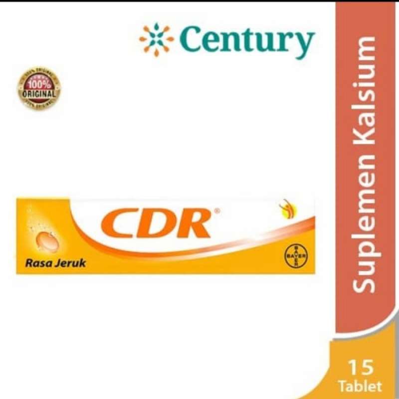 Promo OEM cdr 15 tablet cdr redoxon rasa jeruk / vitamin c Diskon 33% ...