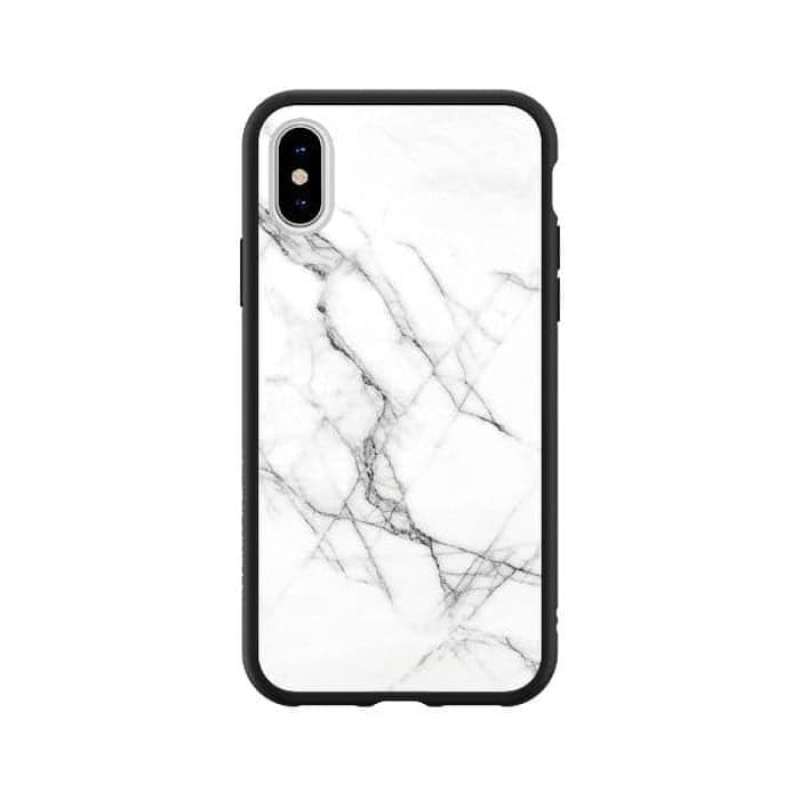Jual Rhinoshield Case Mod iPhone X Backplate - Roma White Marble Di ...