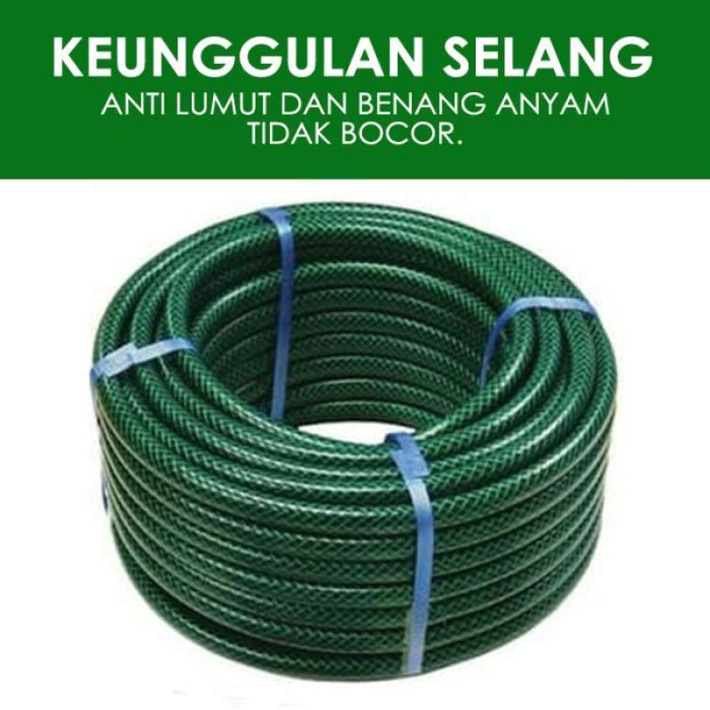 Jual Selang Air 3/4 Inch 10 Meter / Selang Taman Anti Lumut Serat Benang Di Seller Damarra Store ...
