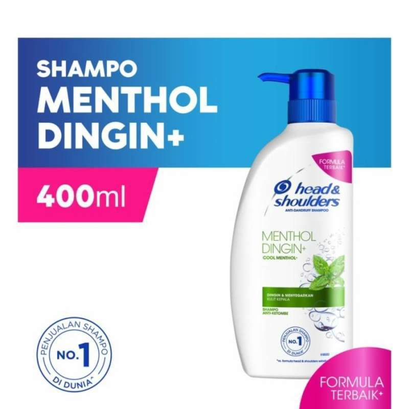 Jual Head&Shoulders shampoo anti dandruff menthol 400ml di Seller jco ...