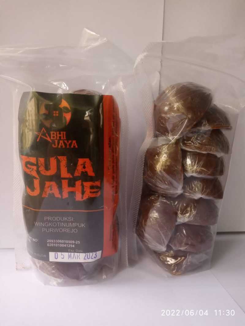 Jual Gula Jahe Asli Purworejo isi 10 butir | Minuman Kesehatan Penjaga ...