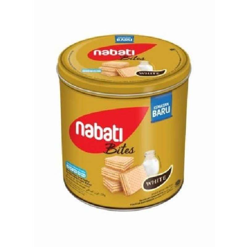 Jual wafer nabati bites white kaleng di Seller Langgeng Jaya 58 - Sukun ...