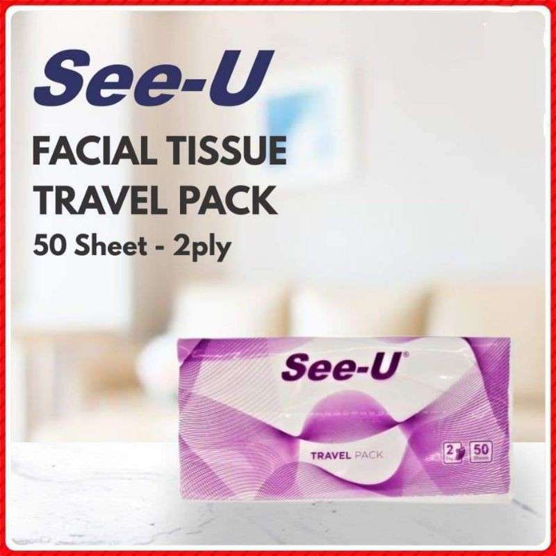 Jual Tissue See-u Travel Pack 50 Sheet / Tissue Wajah di Seller ...