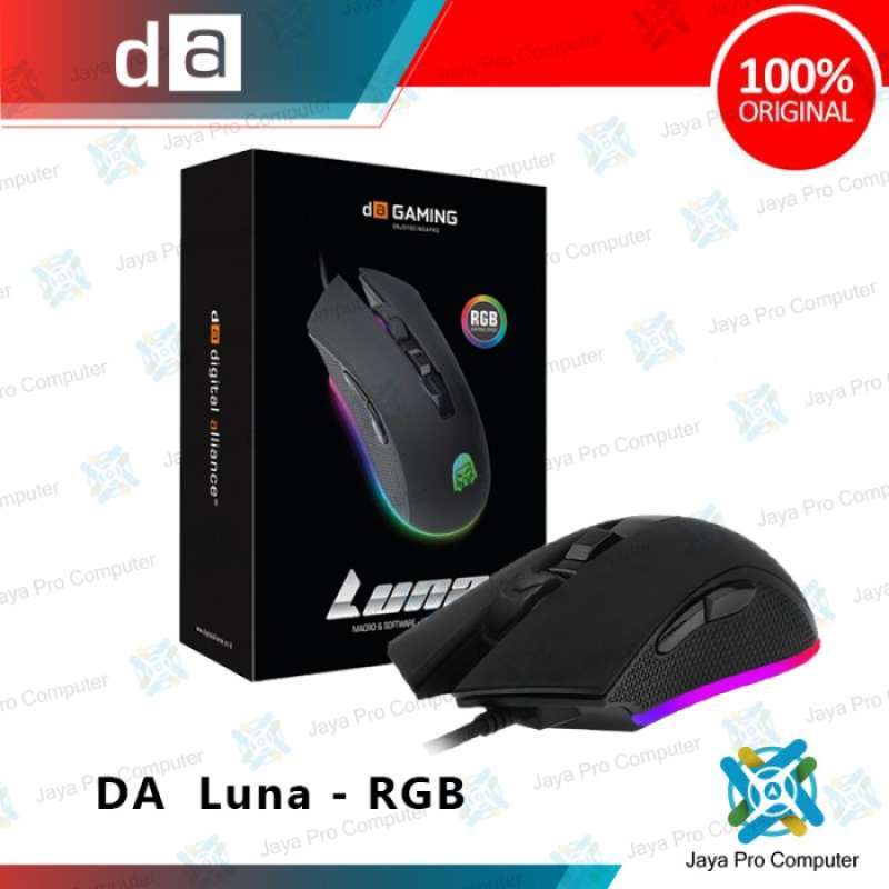 Promo Mouse Gaming Digital Alliance Luna Rgb - Da Luna Gaming Mouse ...