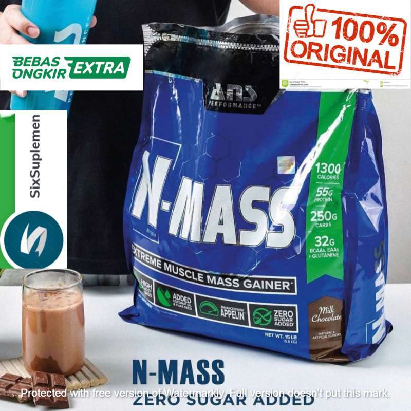 Jual Ans N Mass Extreme Muscle Mass Gainer 2 Lbs (900 Gram) Repack Ecer ...