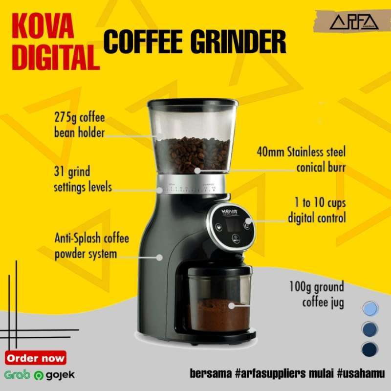 Promo Kova Digital Coffee Grinder Kopi Diskon 10% di Seller fauziana store - Cengkareng Timur ...