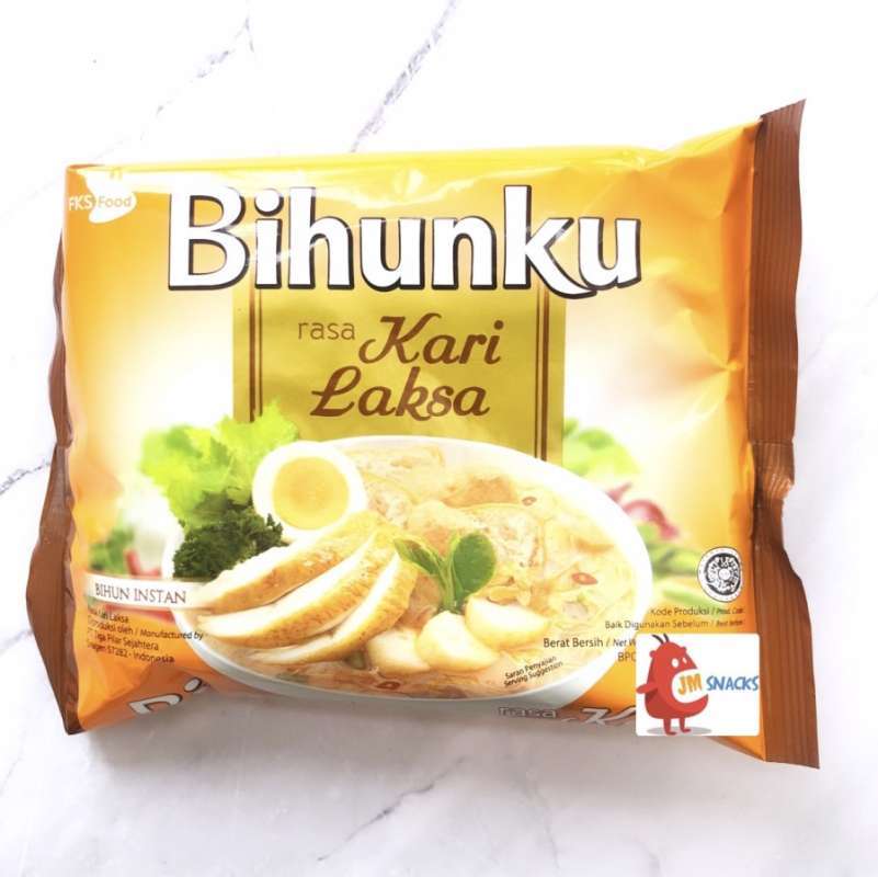 Jual Bihunku Bihun Instan Rasa Kari Laksa [55 g] di Seller JMSNACKS ...