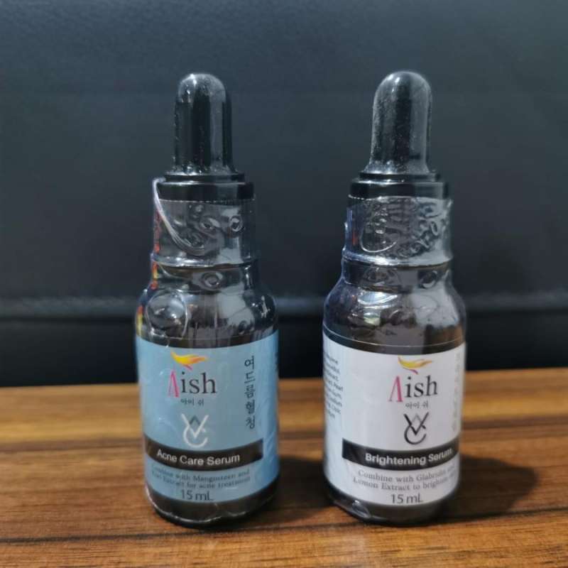 Promo Aish Korea Serum Brightening atau Acne Care - Korean Serum Wajah ...