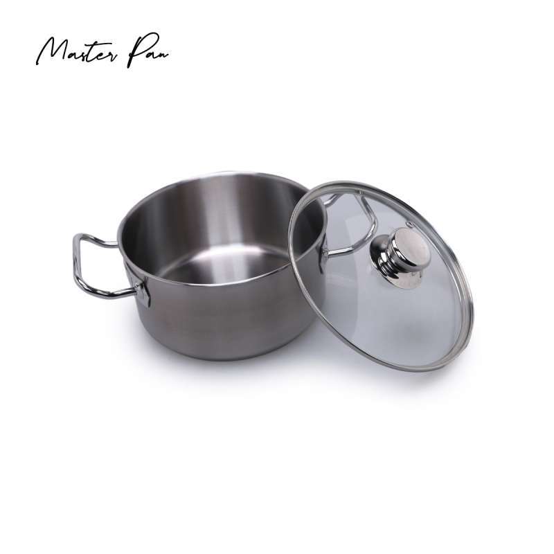 Promo Panci Saucepot Stainless Steel 20 Cm Master Pan Diskon 13% Di ...