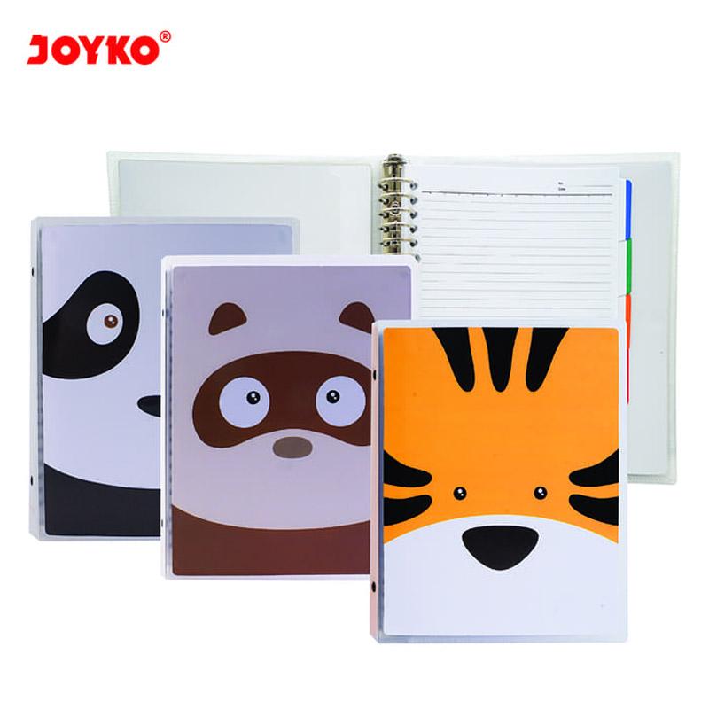 Jual Joyko A5-TSAF-F511 Animal Face Binder Note Book di Seller JOYKO ...