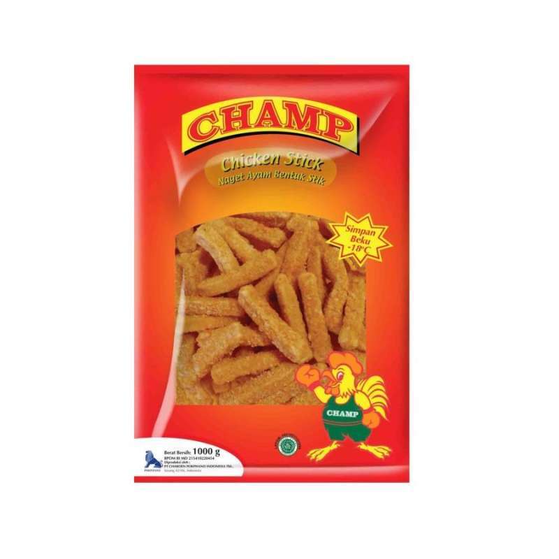 Jual PAKET CHAMP CHICKEN NUGGET STICK 1000 GR (2 PACK) di Seller CHAMP ...