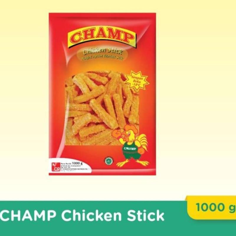 Jual PAKET CHAMP CHICKEN NUGGET STICK 1000 GR (2 PACK) di Seller CHAMP ...