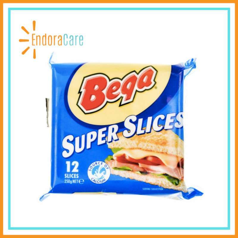 Promo BEGA Cheese Slices Keju Lembaran EXTRA TASTY / MILD / SUPER 12pc ...