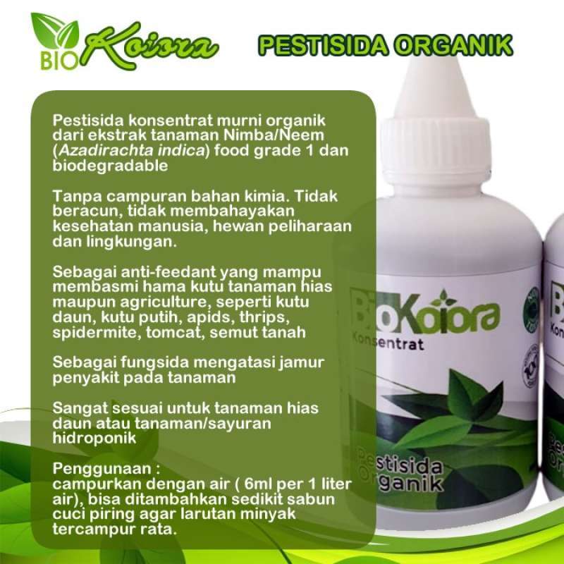 Promo Pestisida Organik Fungisida Tanaman Bahan Nabati Nimba Alami Non ...