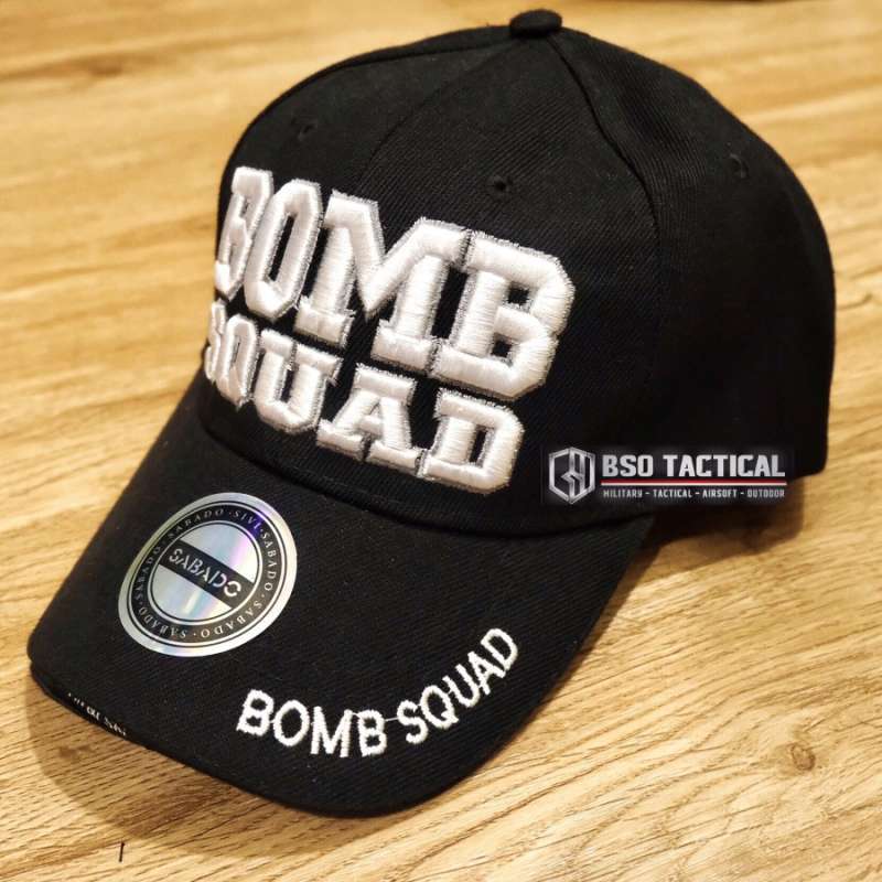Jual Topi Tactical Bomb Squad Military Hat Outdoor Cap Import BEST ...