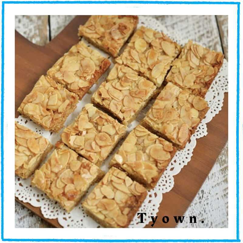 Jual cemilan Roasted Almond Sliced 1kg Irisan Kacang Almond Panggang di ...