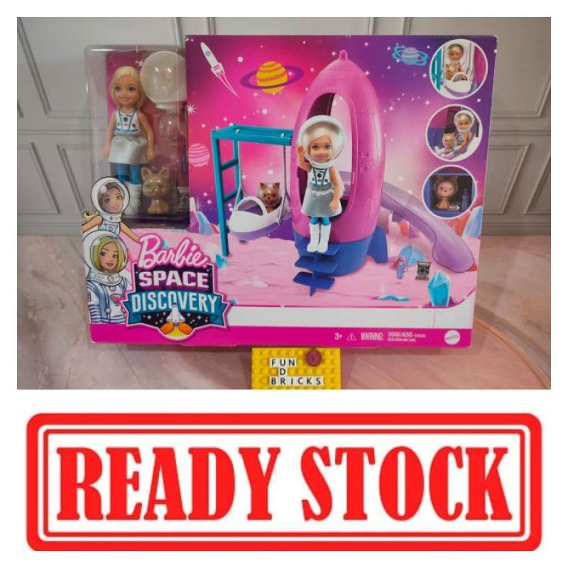 Jual Barbie Chelsea Space Discovery & Rocket Ship playset di Seller ...