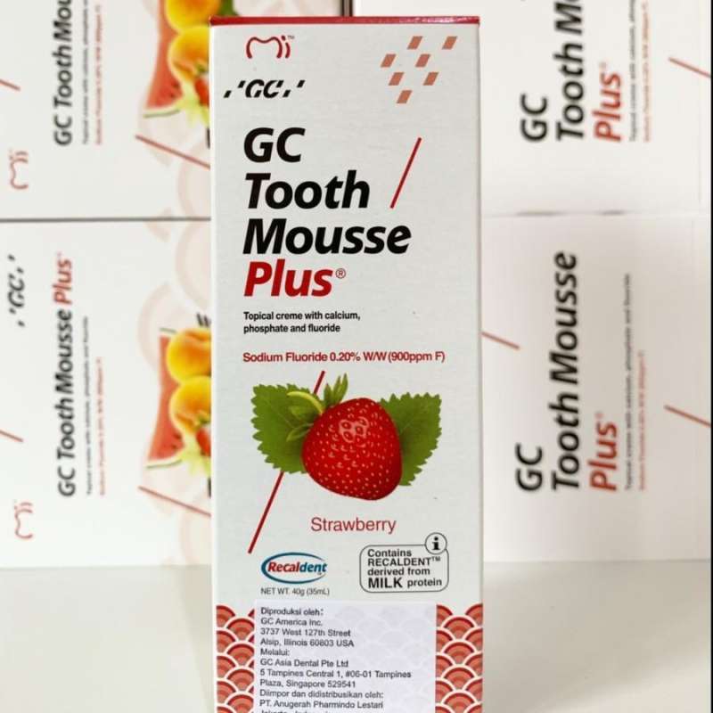 Promo GC Tooth Mousse Plus Vitamin Gigi untuk usia 6 tahun keatas ...