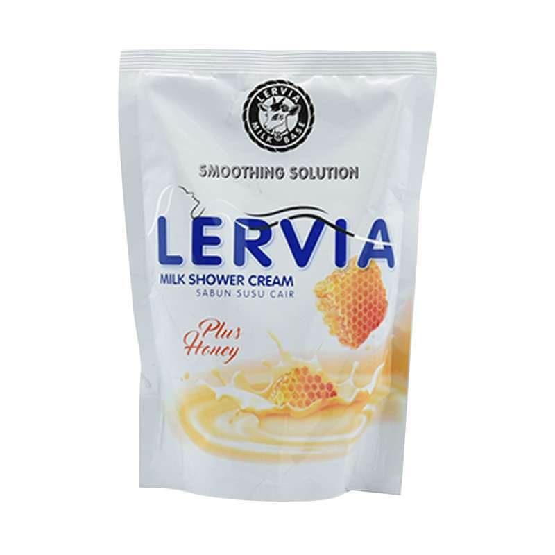 Jual Lervia Milk & Honey Shower Cream Sabun Mandi [400 mL] di Seller ...