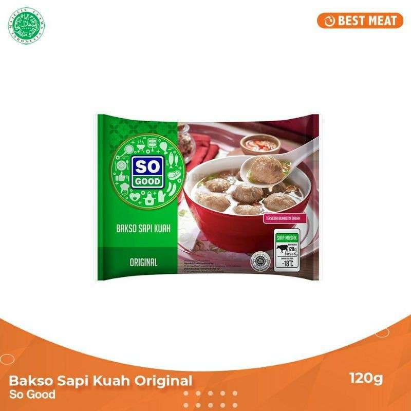 Jual Bakso Kuah Sapi So Good 120 Gr Termurah - Harga Grosir Terupdate ...
