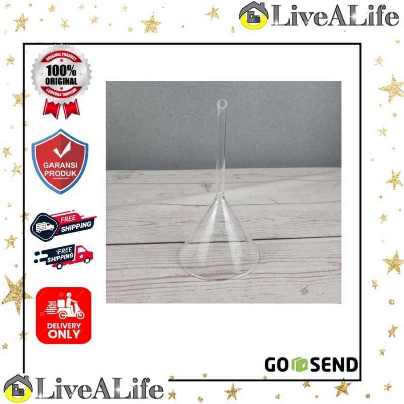 Jual Gelas Corong Kaca Lab Kimia Borosilicate Glass Diameter di Seller ...