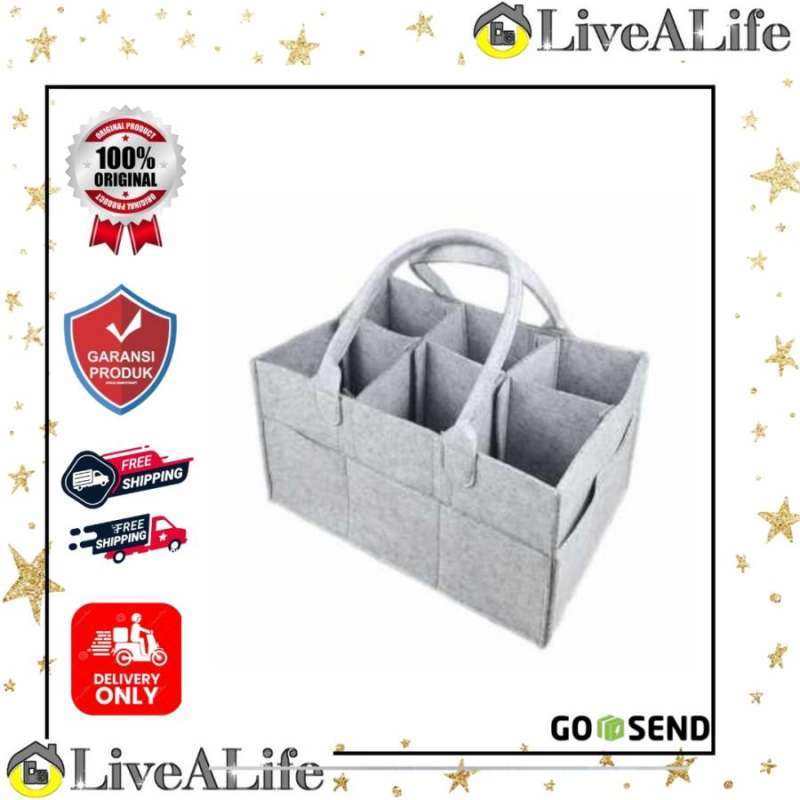 Jual Rak Organizer Perlengkapan Bayi Baby Diaper Caddy Bag Di Seller ...