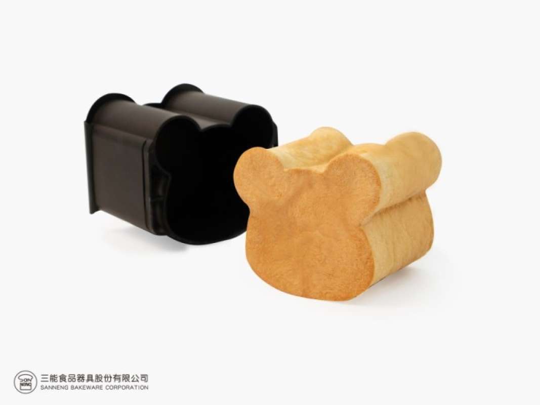 Jual Sanneng Sn2401 - Bear Head Toast Mold (non-stick) / Loyang Beruang ...